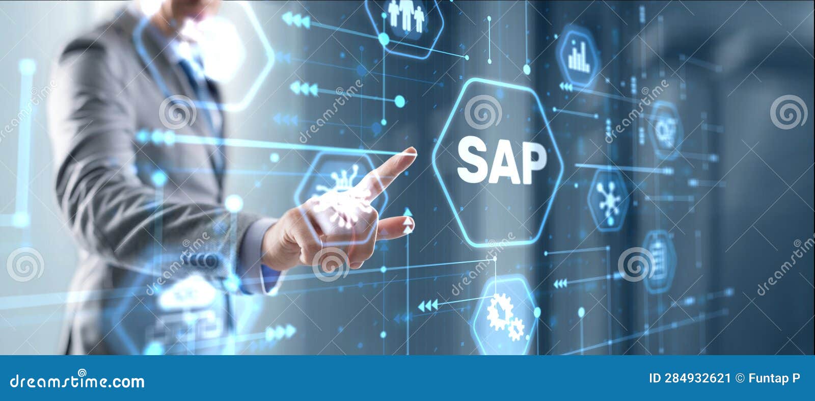 Business Management Software SAP . Enterprise Resources Planning System ...