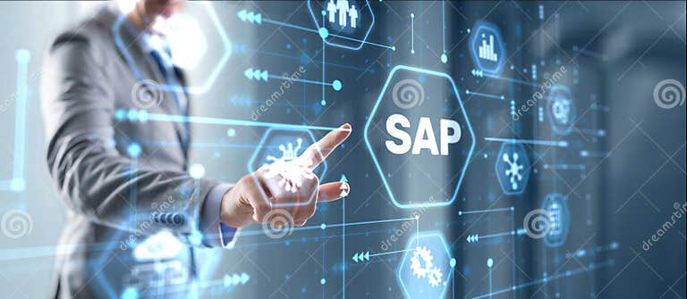 Business Management Software SAP . Enterprise Resources Planning System ...