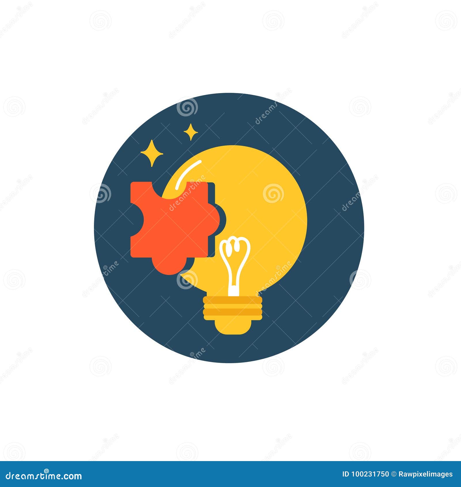 Business Management Vector Idea Icon Stock Vector - Illustration of ...