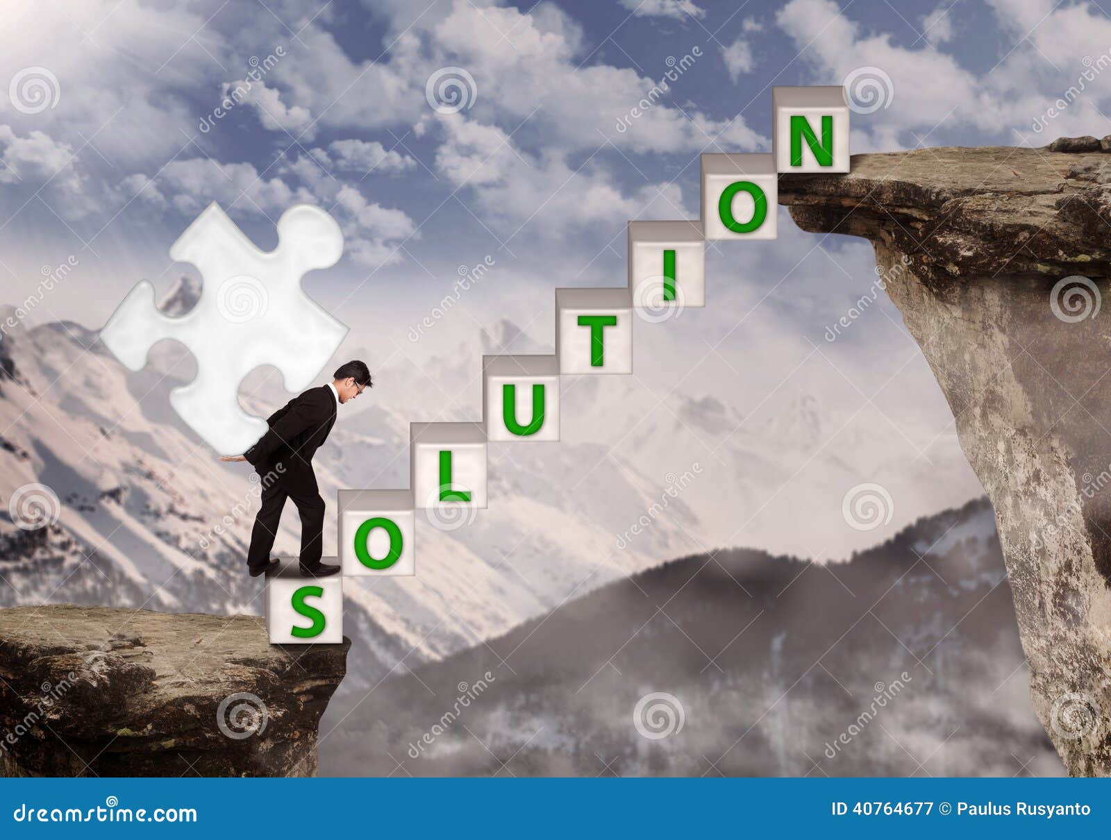 Puzzle Solution Royalty-Free Stock Photography | CartoonDealer.com #2362097