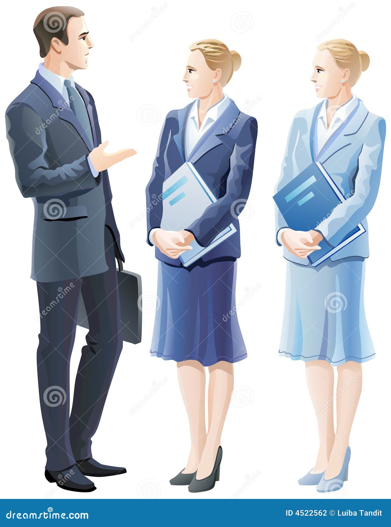 Business managers stock vector. Illustration of conversation - 4522562 Business managers stock vector. Illustration of conversation - 4522562