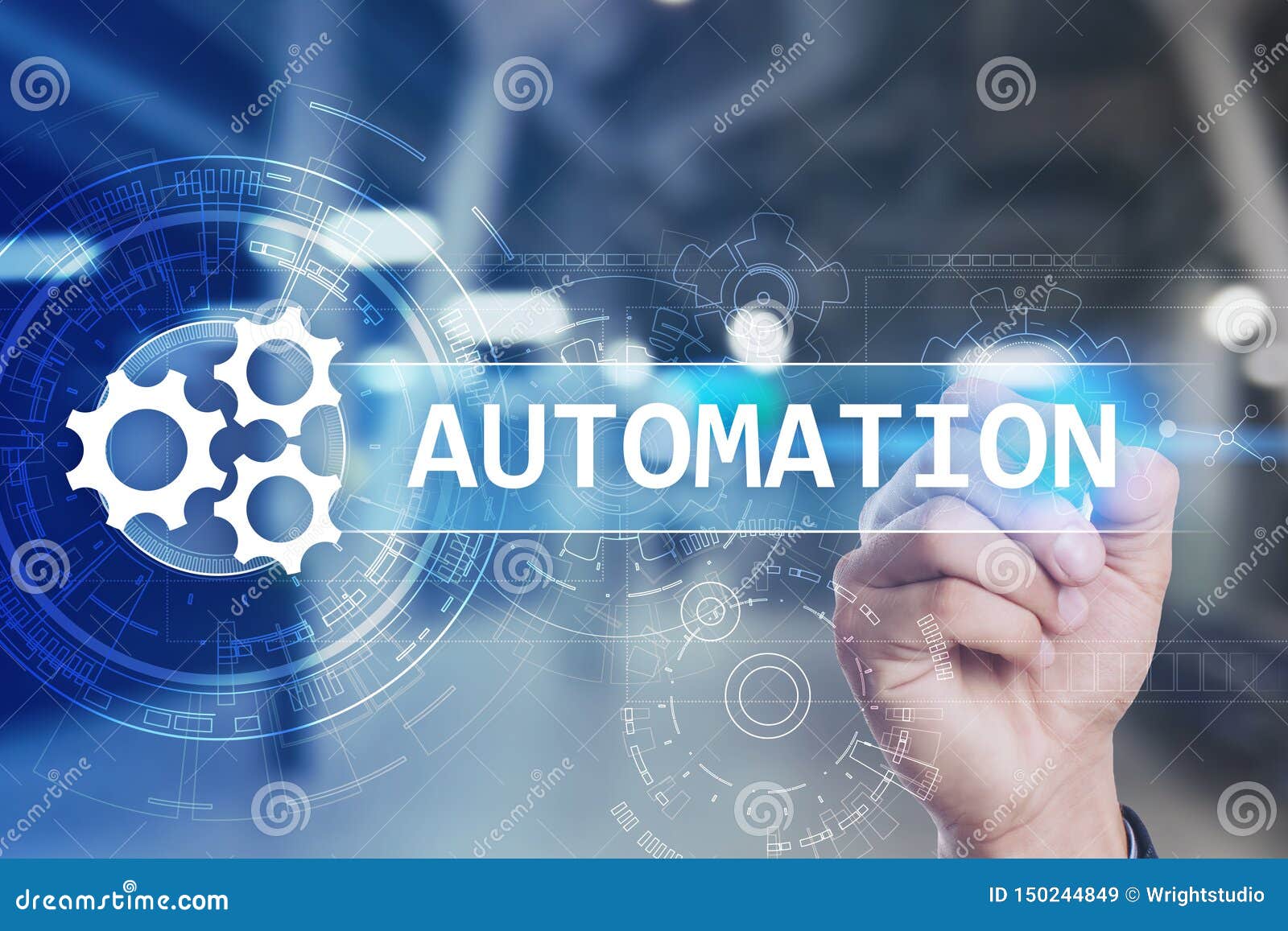 Business and Manufacturing Process Automation, Smart Industry ...