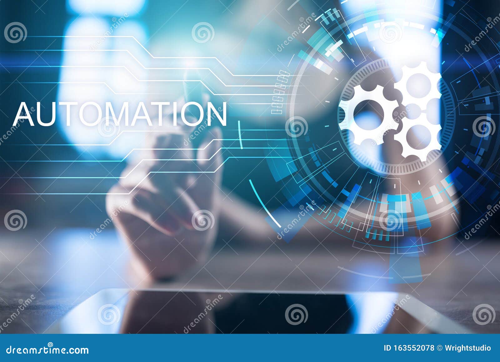 Business and Manufacturing Process Automation, Smart Industry ...