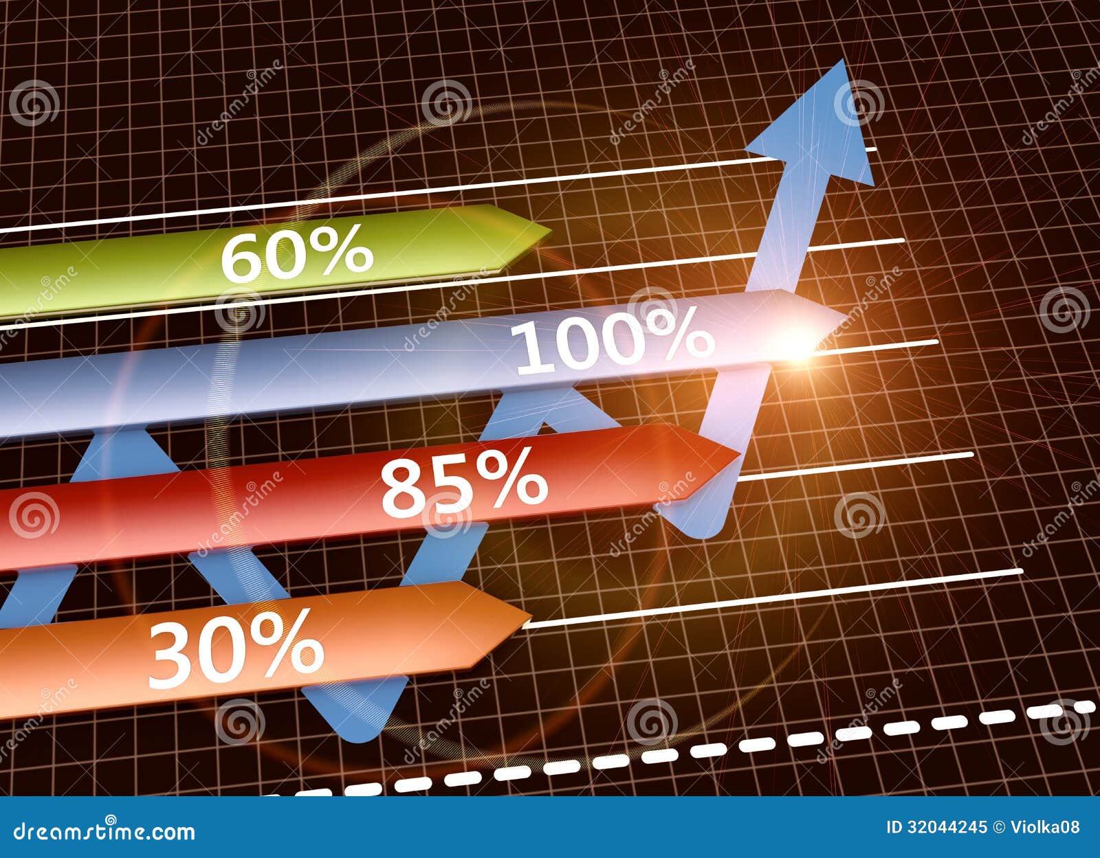 Business market chart stock illustration. Illustration of income - 32044245