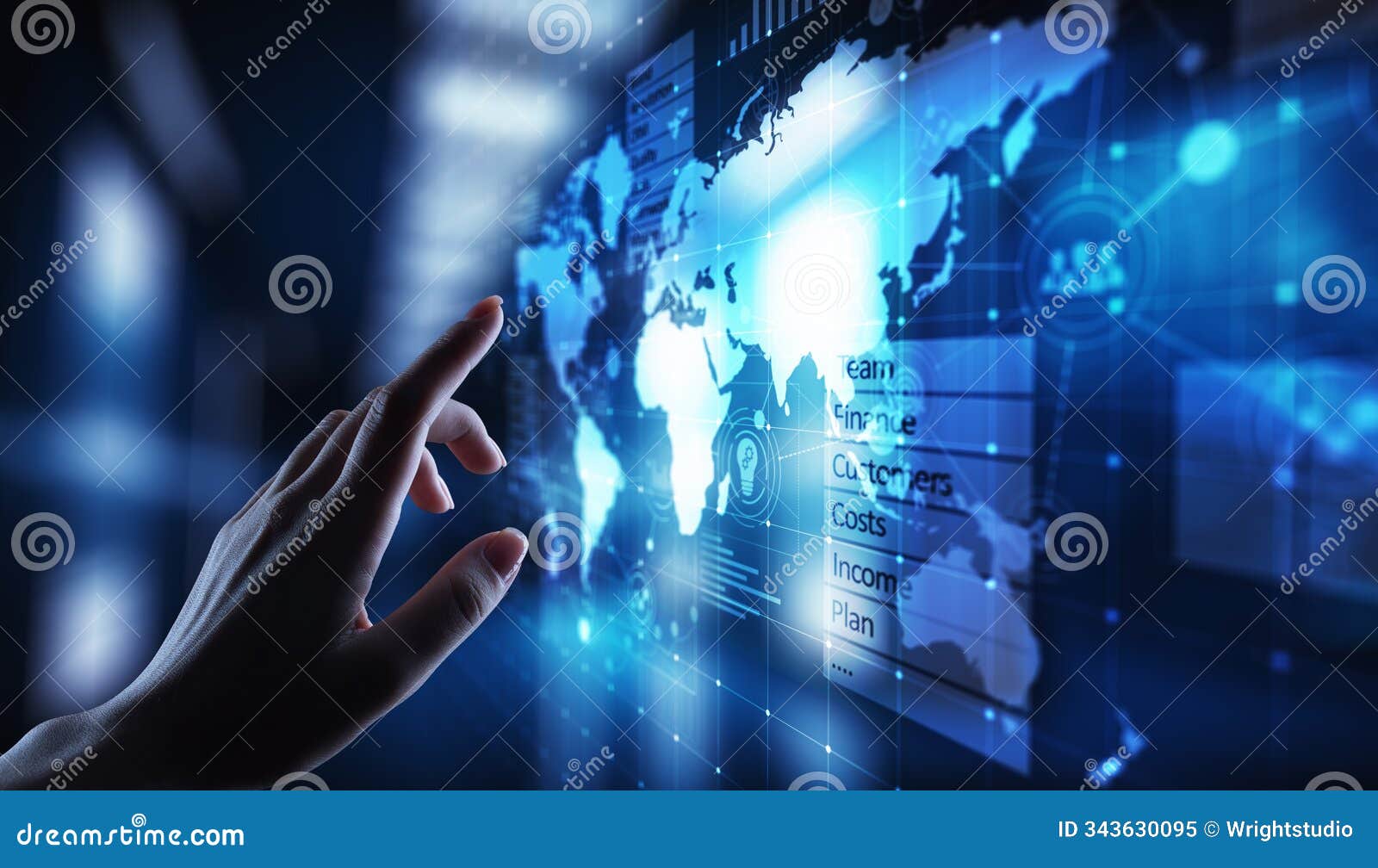 Business and Marketing Strategy Dashboard, Data Analysis Control Panel ...