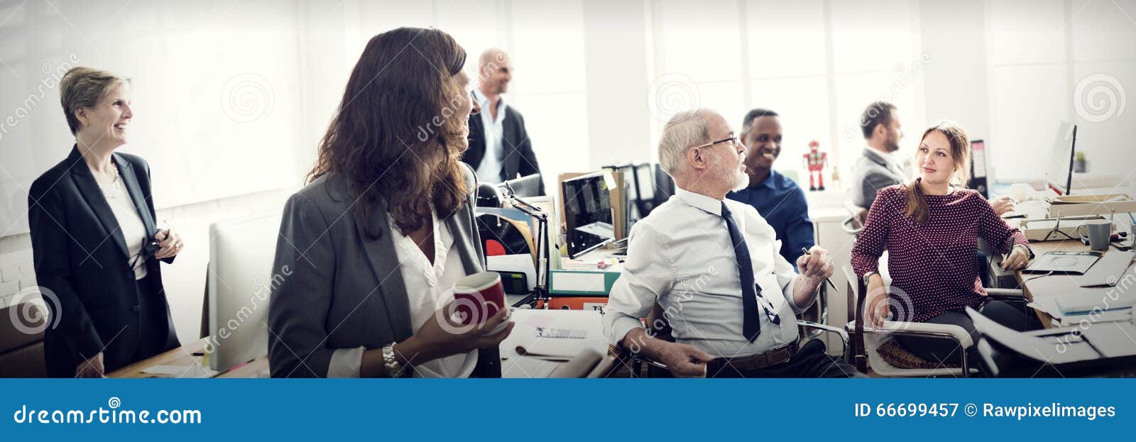 Business Marketing Team Discussion Planning Concept Stock Image - Image ...