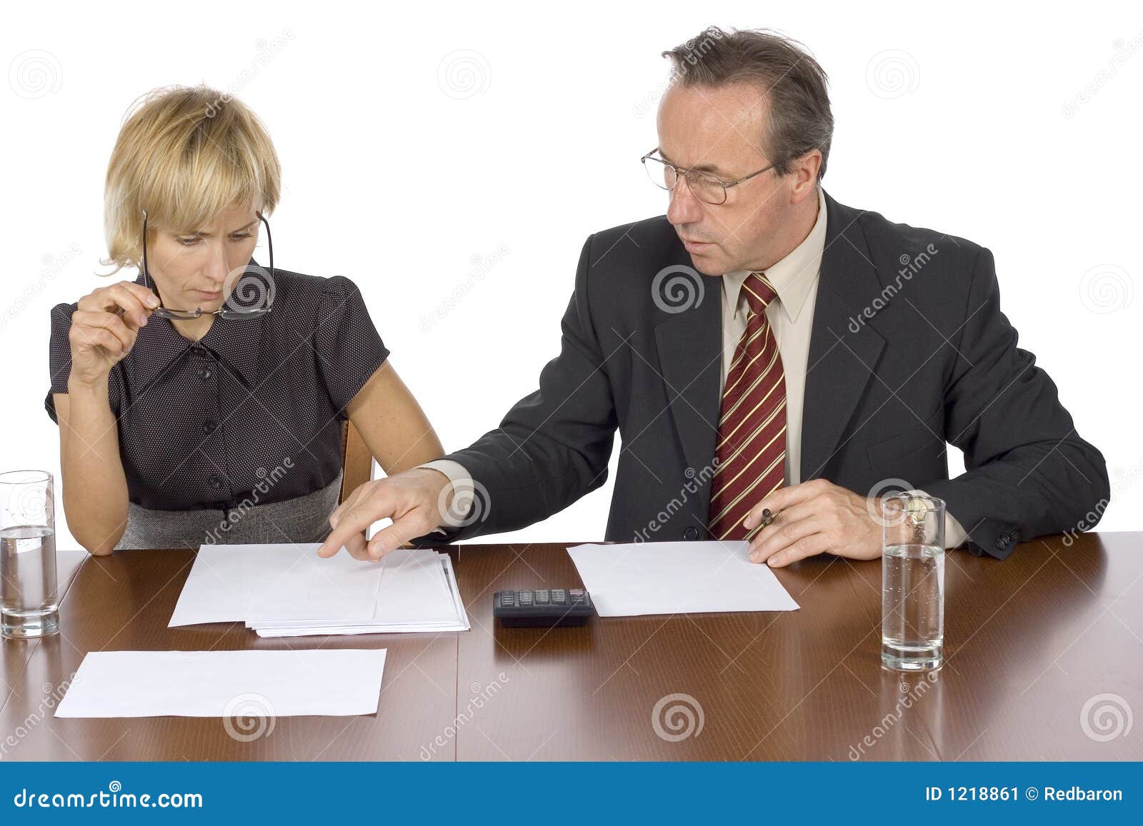 Business meeting stock image. Image of debate, desk, businessman - 1218861