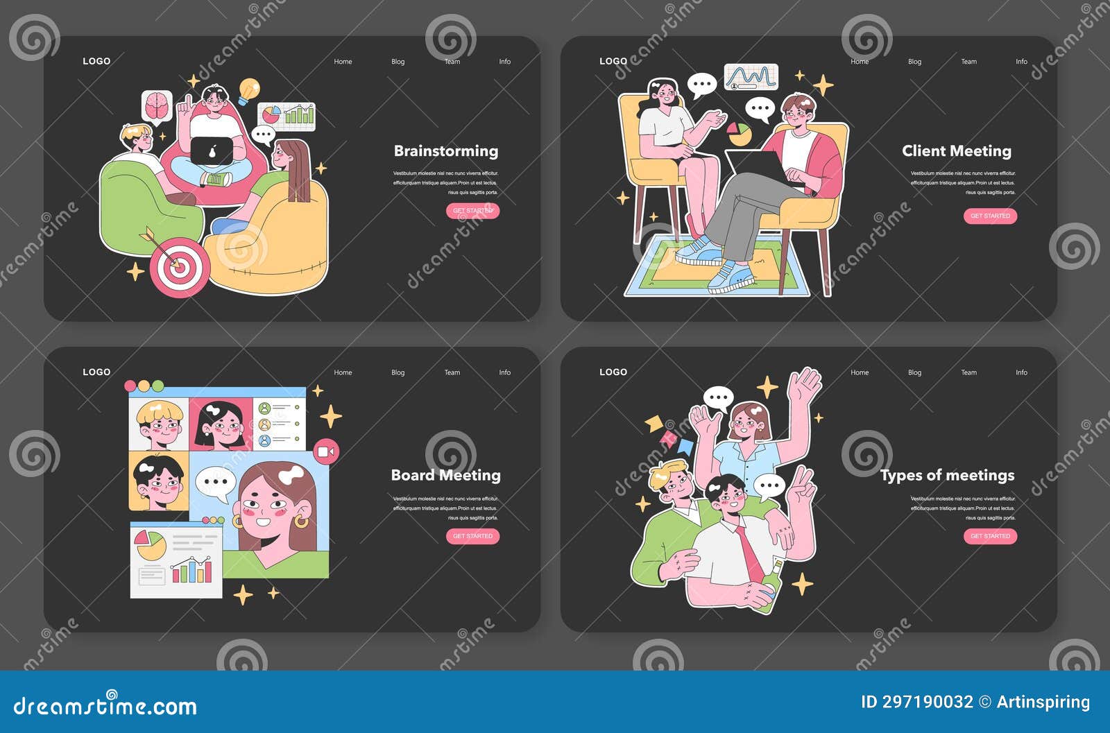Gathering Scenarios Stock Illustrations – 1 Gathering Scenarios Stock ...