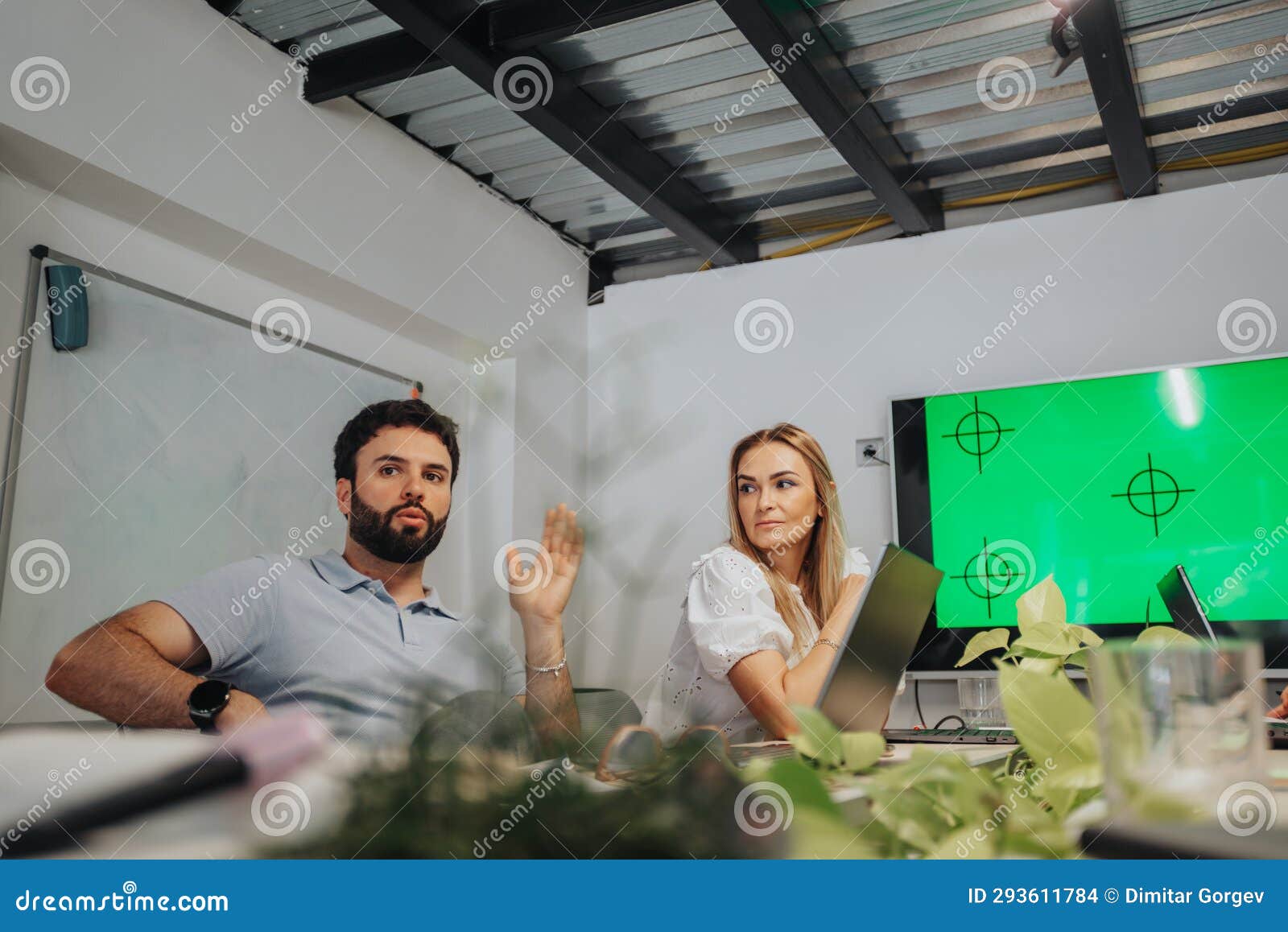 Business Meeting: Cross Generational Team Discussing Productivity and ... Business Meeting: Cross Generational Team Discussing Productivity and ...