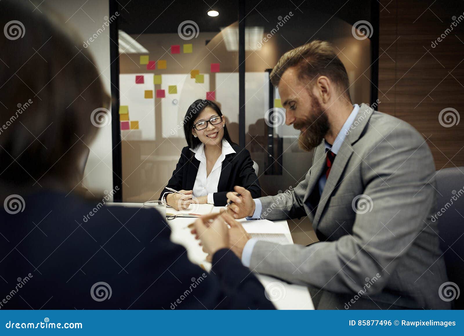 Business Meeting Discussion Conference Planning Concept Stock Photo ...