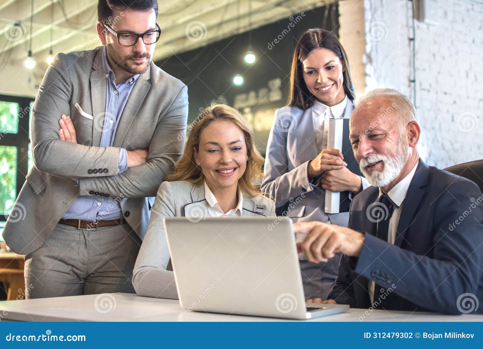 Business Meeting of Diverse People Around the Table Stock Photo - Image ...