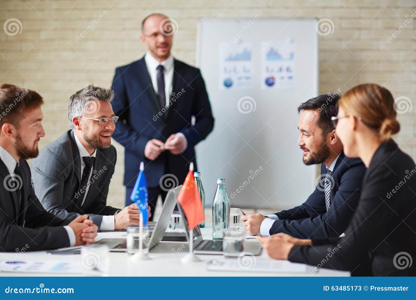 Business meeting stock image. Image of table, group, meeting - 63485173