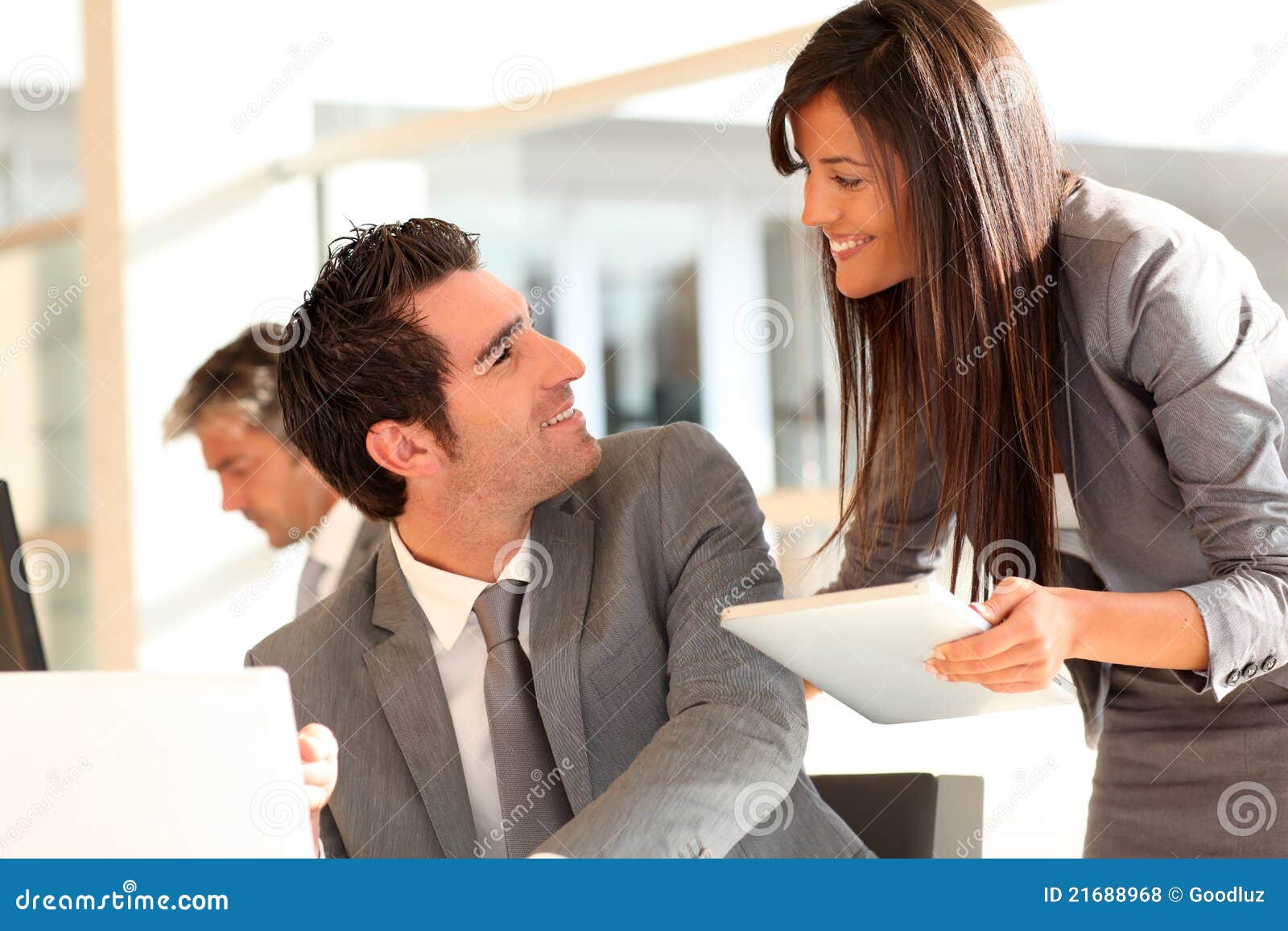 Business meeting in office stock photo. Image of office - 21688968