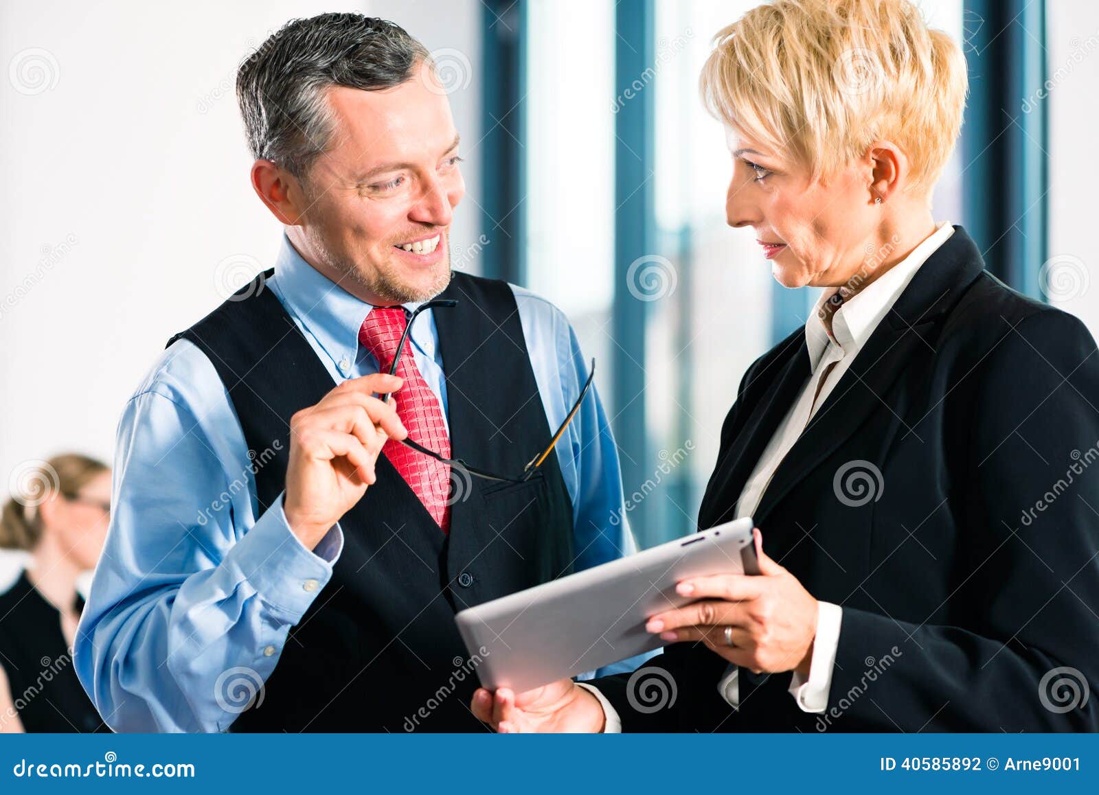 Business - Meeting in Office, Senior Managers Stock Photo - Image of ...