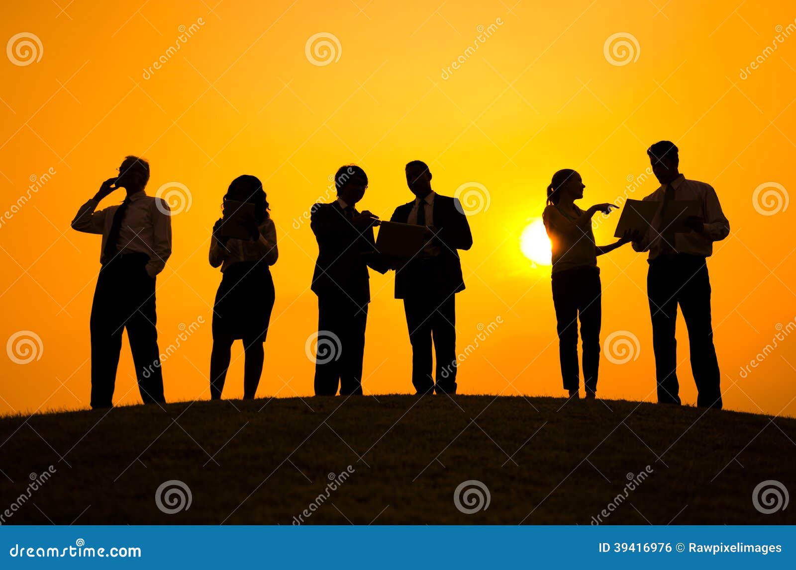 Business Meeting stock photo. Image of meeting, dusk - 39416976