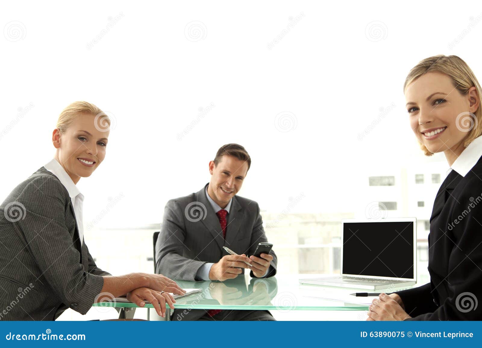 Business Meeting stock image. Image of business, beauty - 63890075