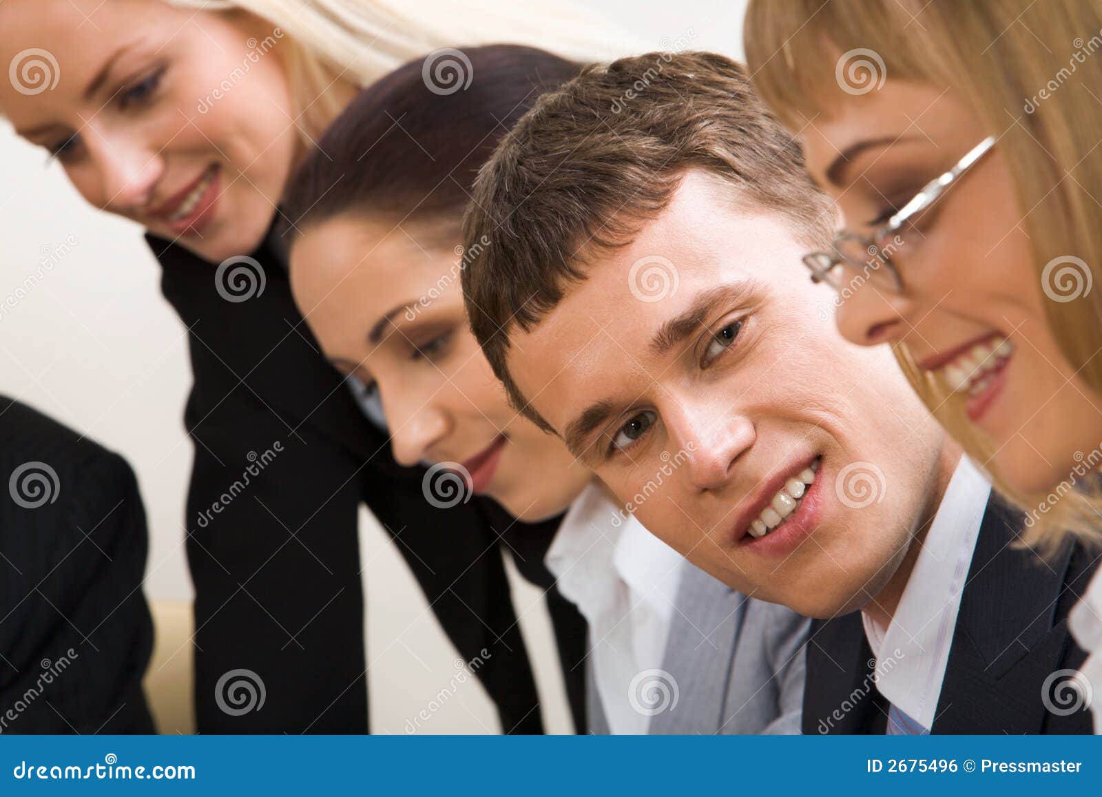 Business meeting portrait stock photo. Image of preparation - 2675496