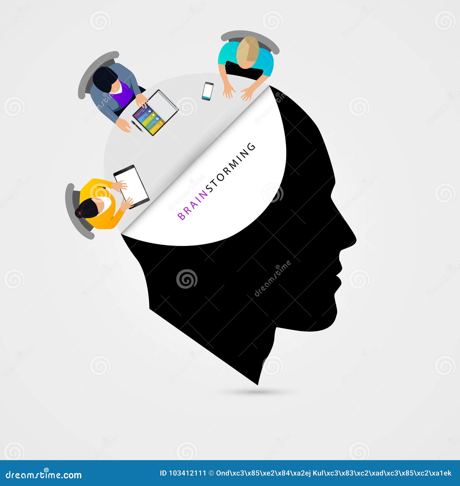 Strategy And Brainstorming Outline Icons Collection. Strategy ...