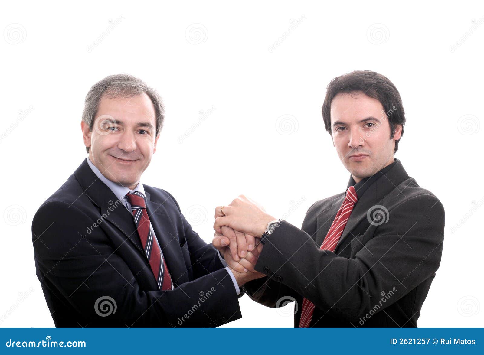 Business men stock image. Image of male, celebration, agreed - 2621257