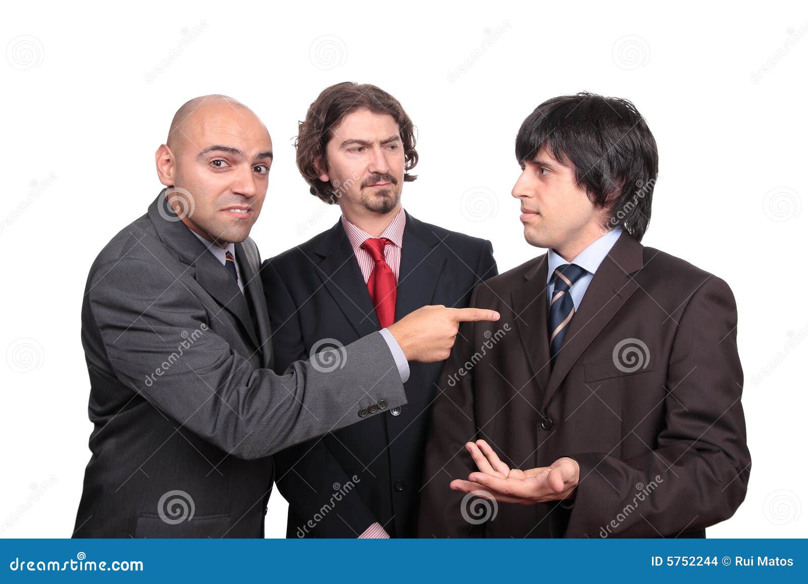 Business men debating stock photo. Image of office, hands - 5752244