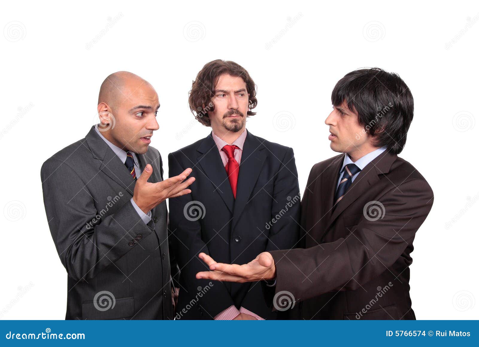Business men debating stock photo. Image of planning, colorful - 5766574