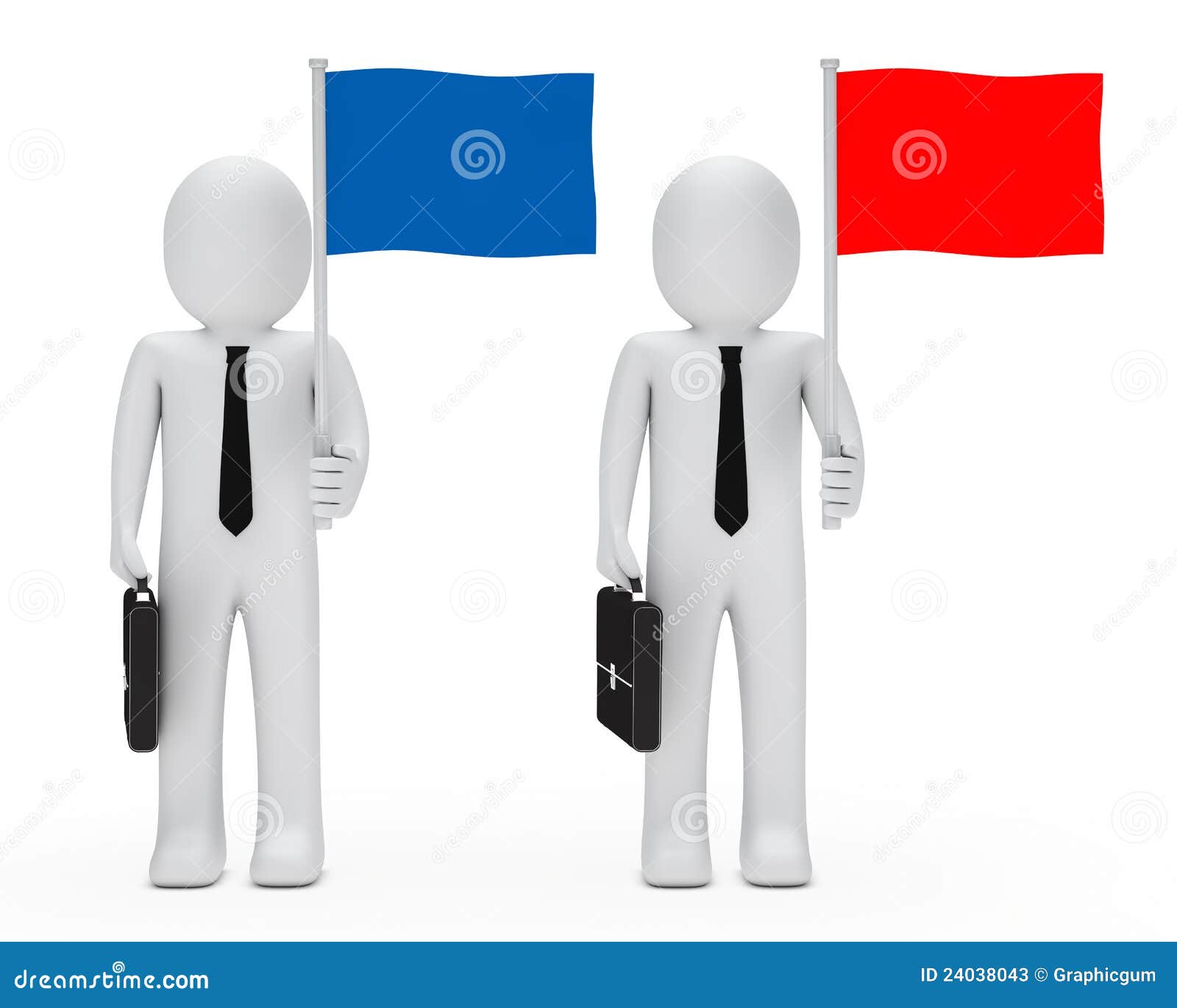 Business men hold flag stock illustration. Illustration of government ...