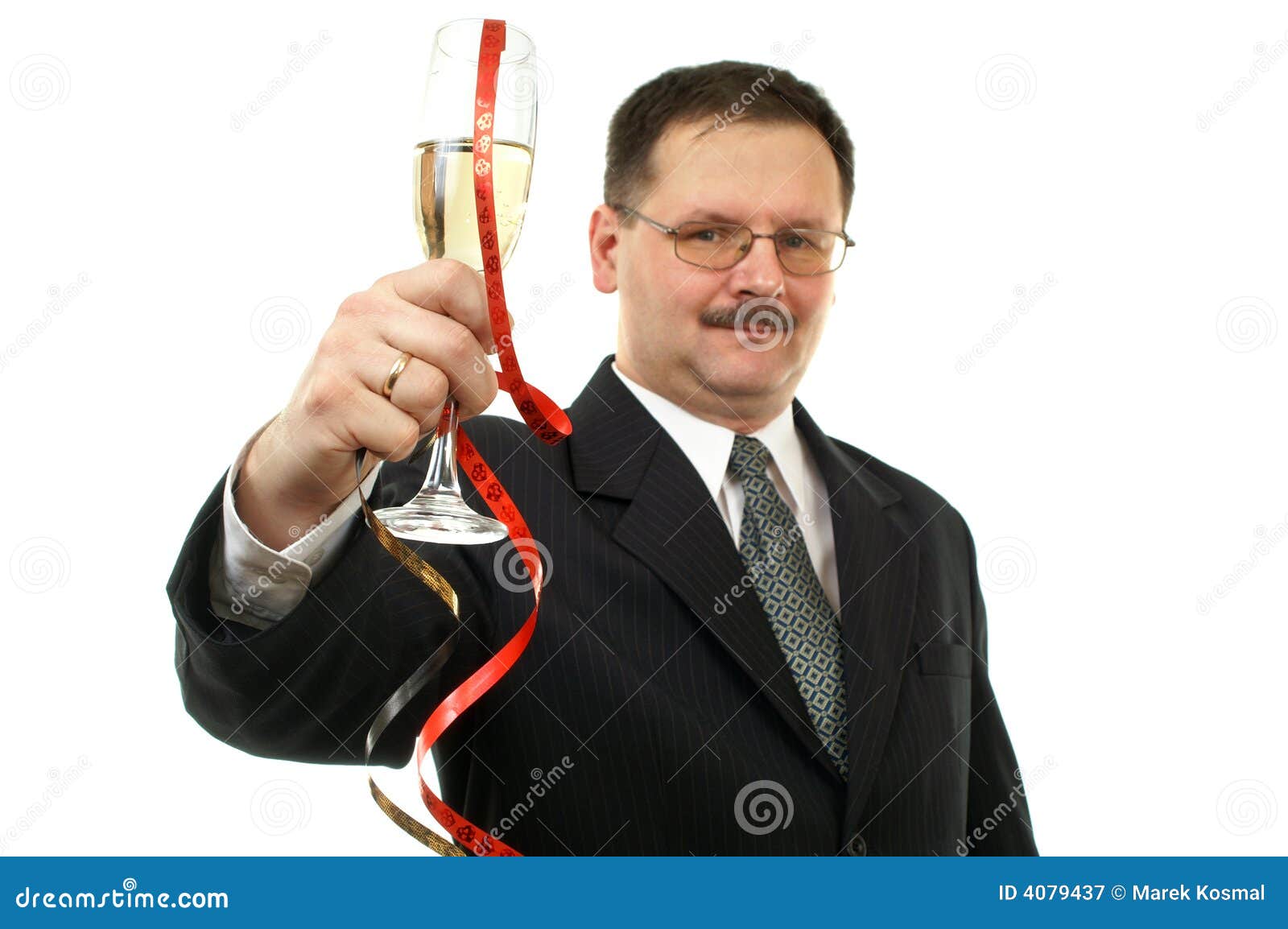 Business men on party. stock image. Image of toast, young - 4079437