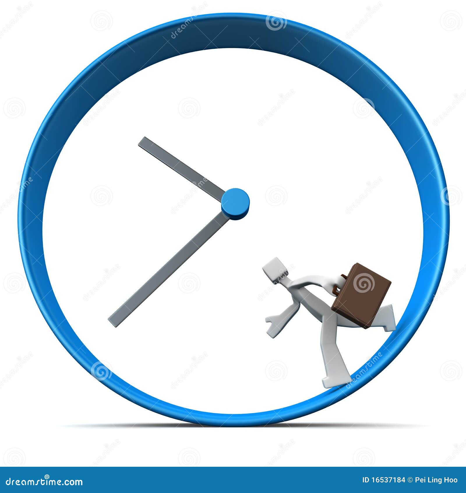 Business Men Rush Hour Concept Stock Illustration - Illustration of ...