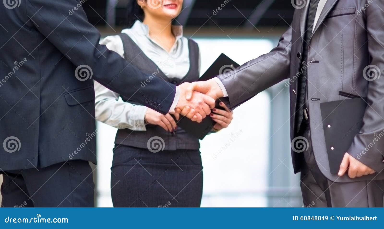Business men shaking hands stock image. Image of congratulating - 60848049