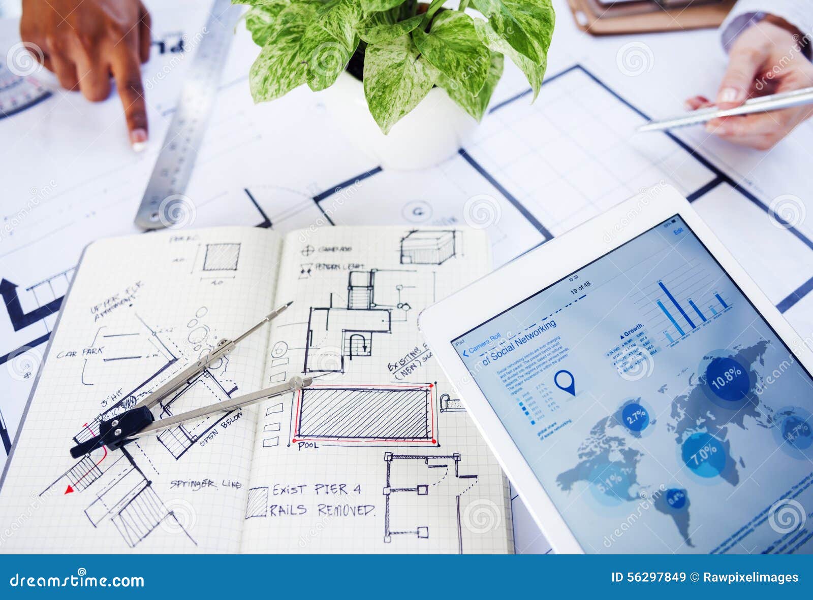 Business Messy Creative Strategy Education Occupation Concept Stock ...