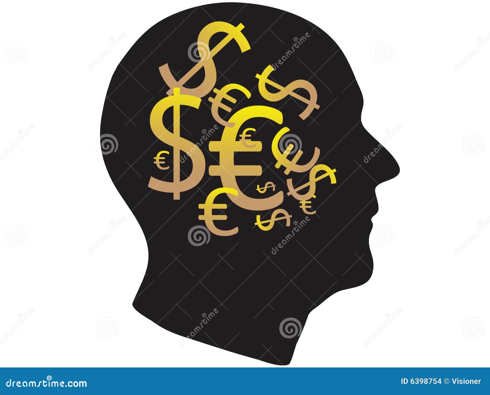 Business mind stock vector. Illustration of isolated, finance - 6398754