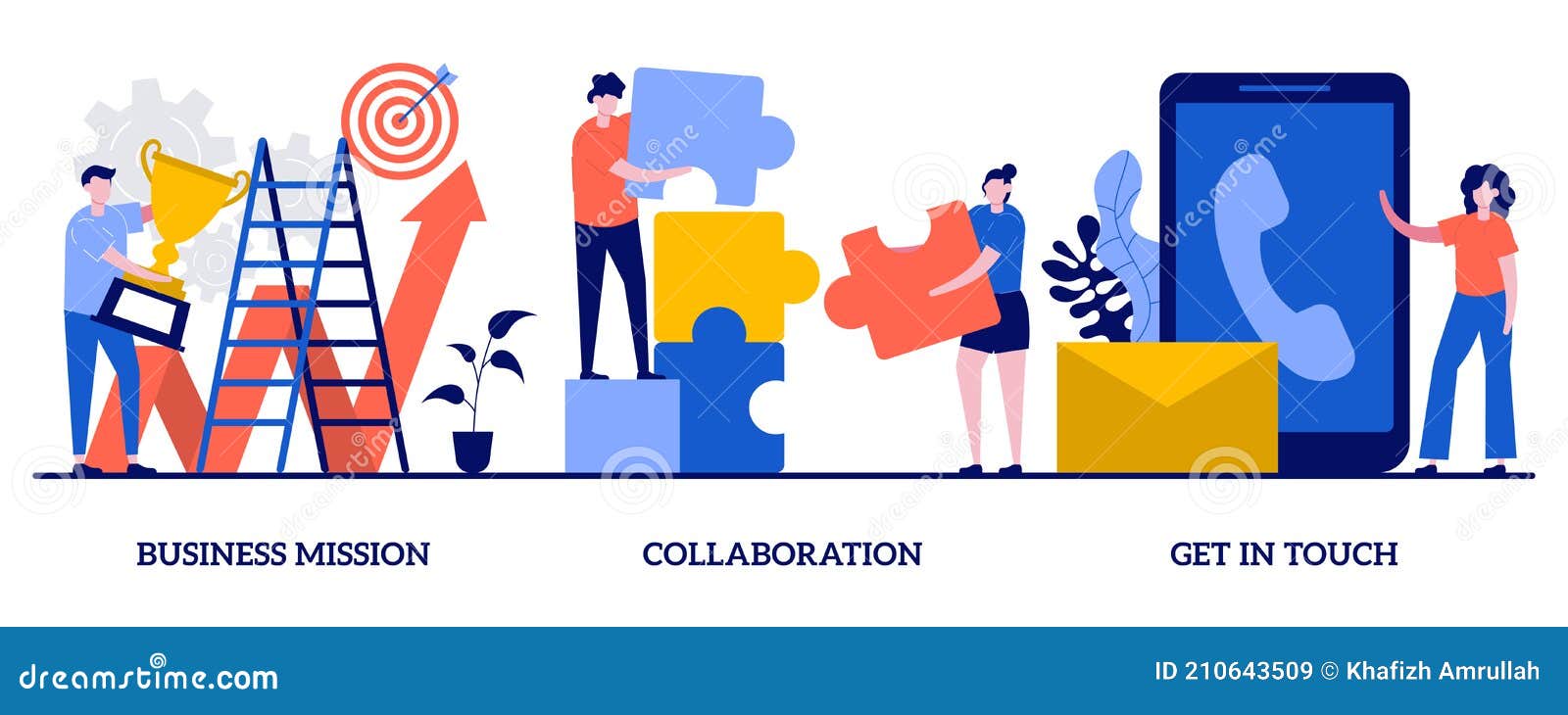 Mission Team Pulling Together Achieve Goal Objective Task Royalty-Free ...