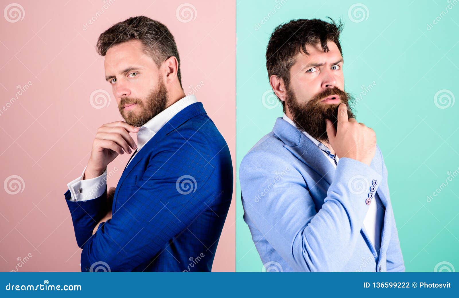 Business Misunderstanding Concept. Business Partners Discussing ...