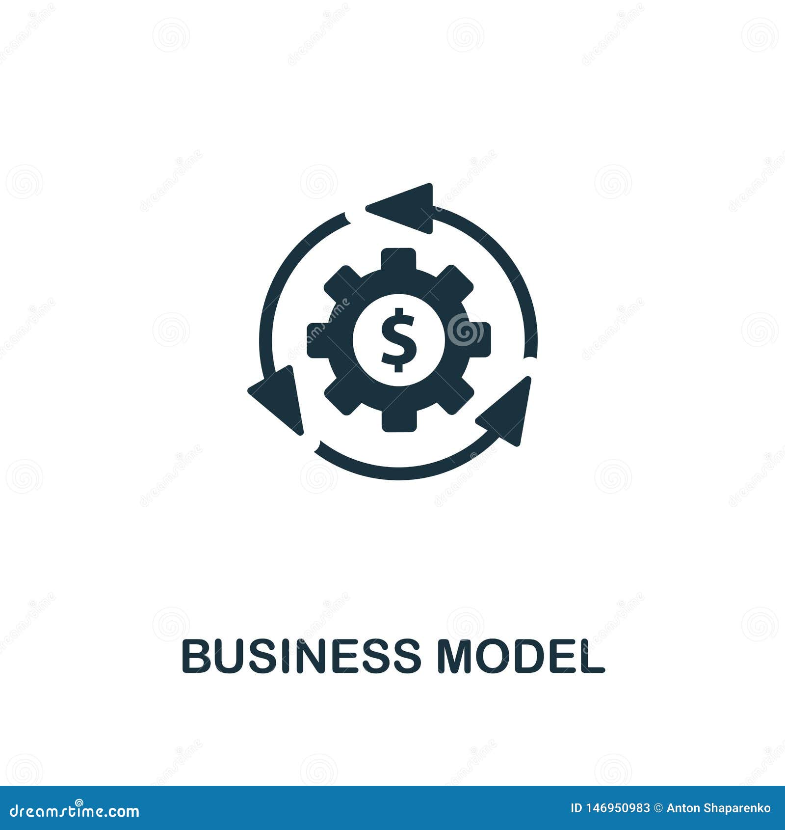 Business Model Icon. Premium Style Design from Startup Icon Collection ...