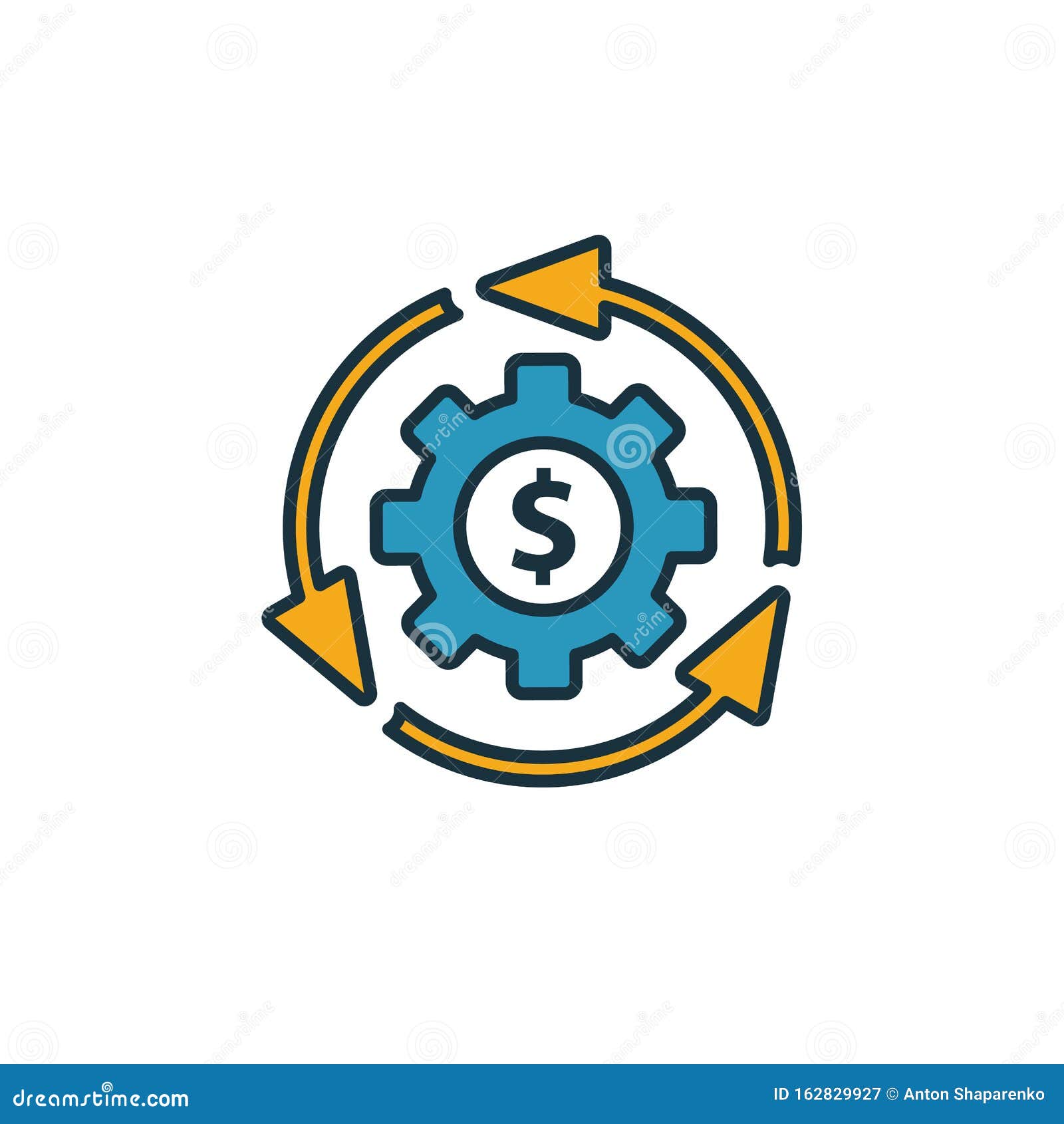 Business Model Icon. Simple Element From Startup Icons Collection ...