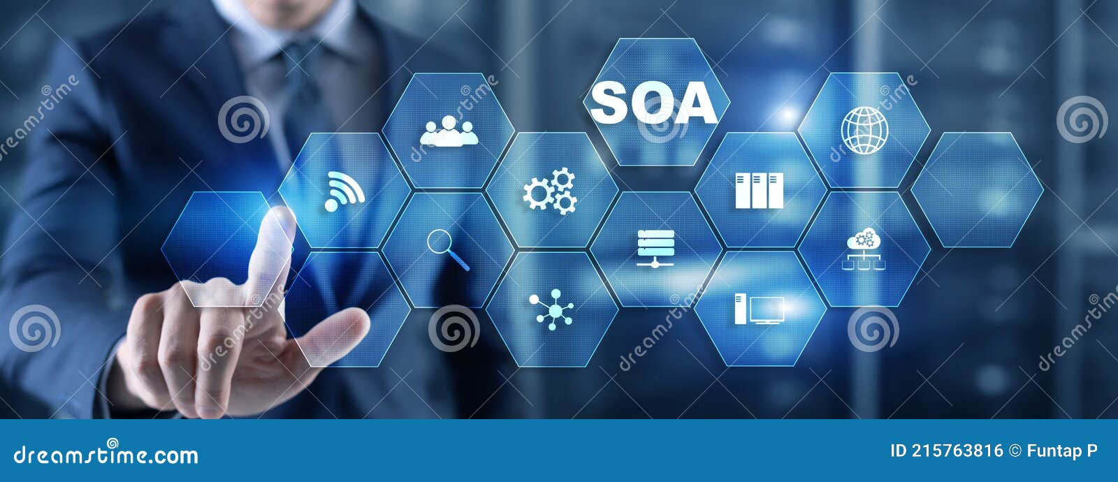 Business Model and Information Technology Concept for Service SOA Stock ...