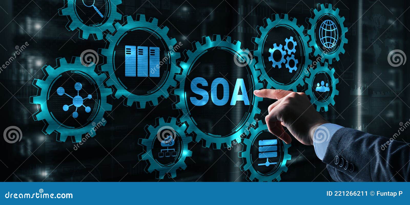 Business Model and Information Technology Concept for Service SOA Stock ...