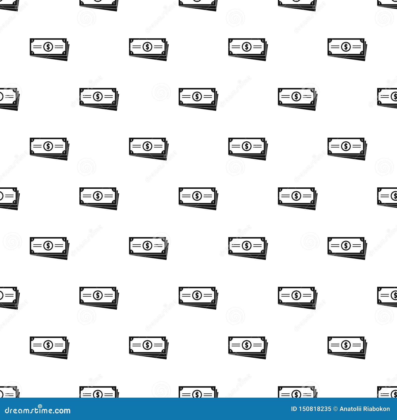 Stack Money Pattern Simple Style Stock Illustrations – 58 Stack Money ...