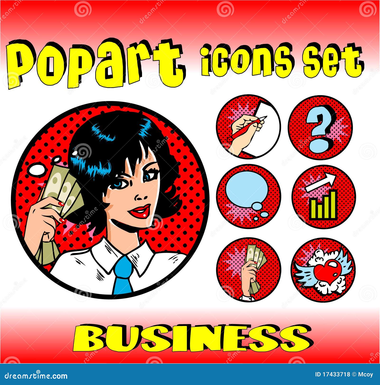 Business money top signs stock illustration. Illustration of finance ...