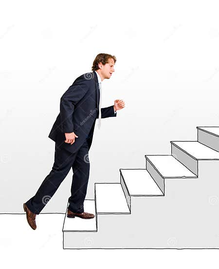 Business moving up stock photo. Image of young, ascending - 13591286