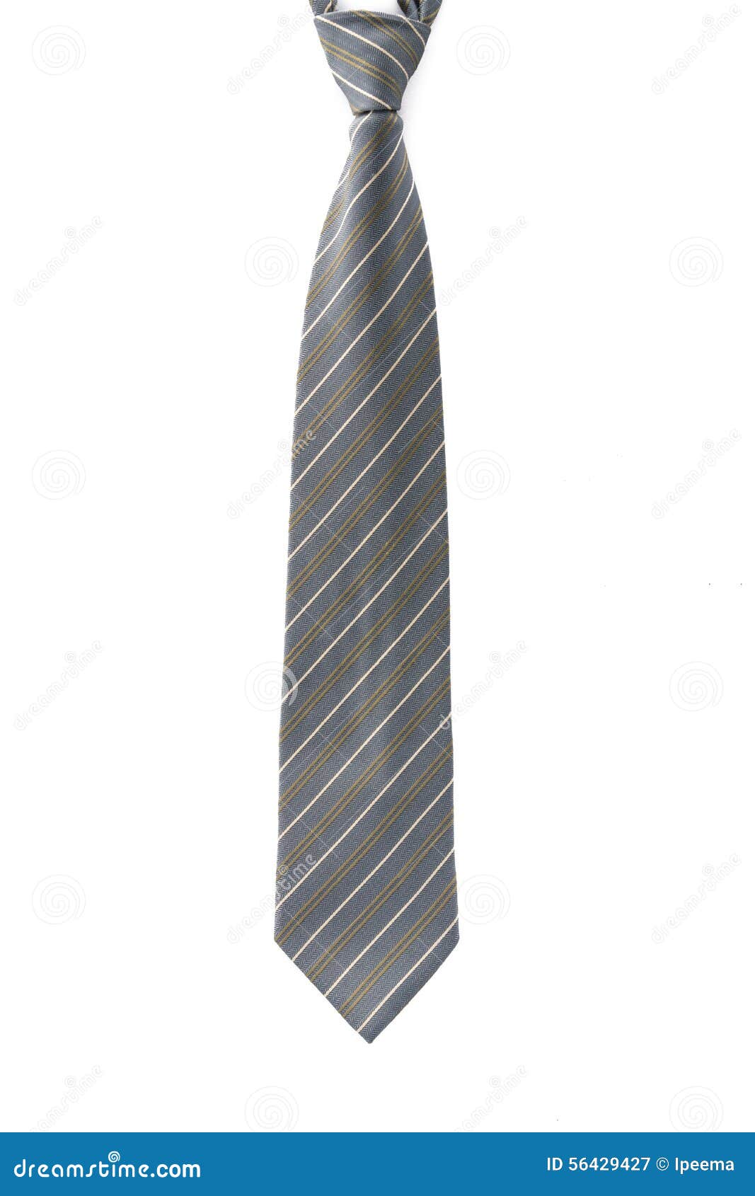 Business Neck Tie on White Background. Stock Image - Image of knot ...