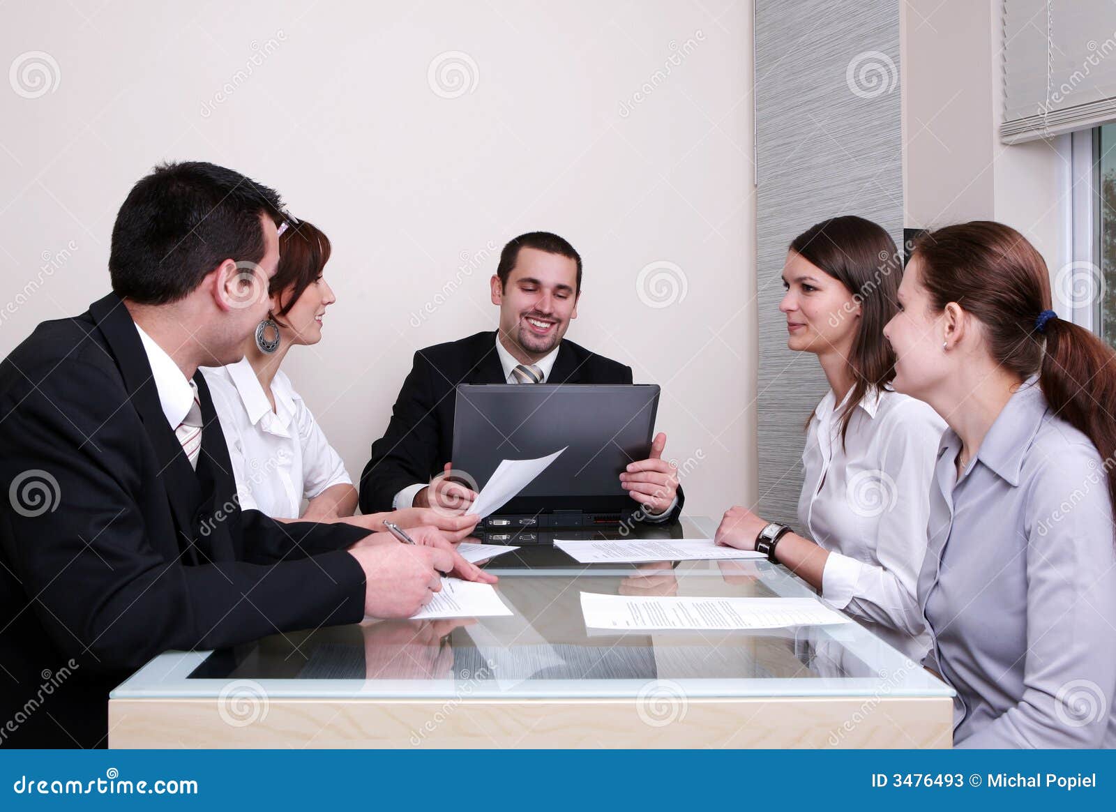 Business Negotiations stock image. Image of business, indoor - 3476493