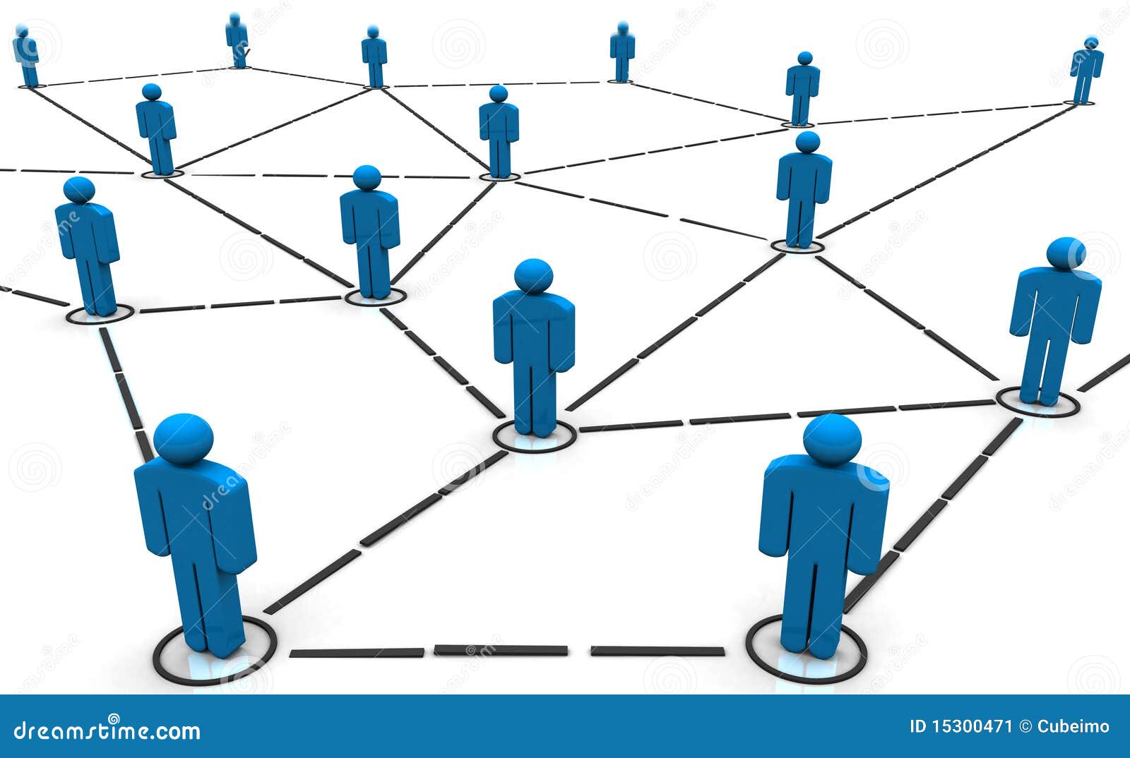 Business Network stock illustration. Illustration of resources - 15300471