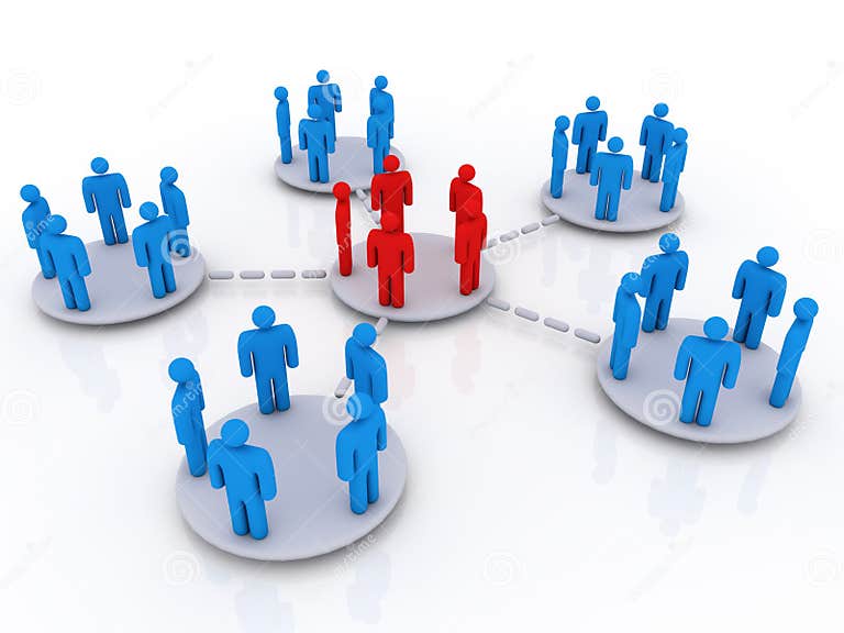 Business network stock illustration. Illustration of connetions - 17693277