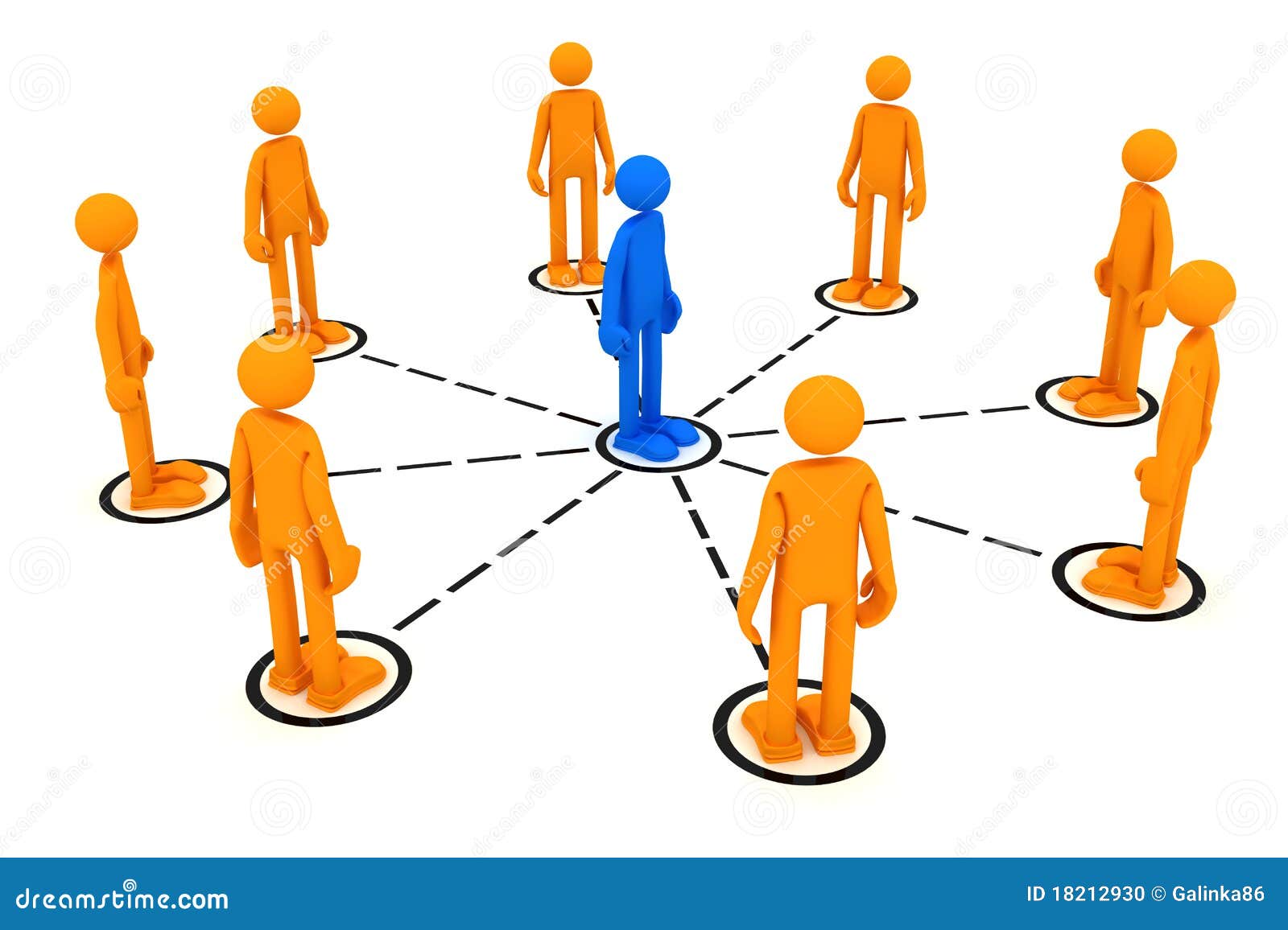 Business network stock illustration. Illustration of black - 18212930