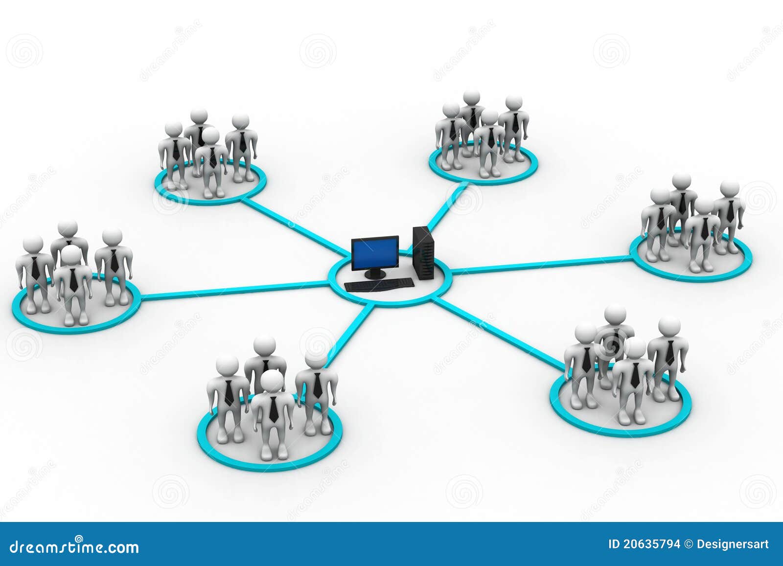Business Network Stock Images - Image: 20635794