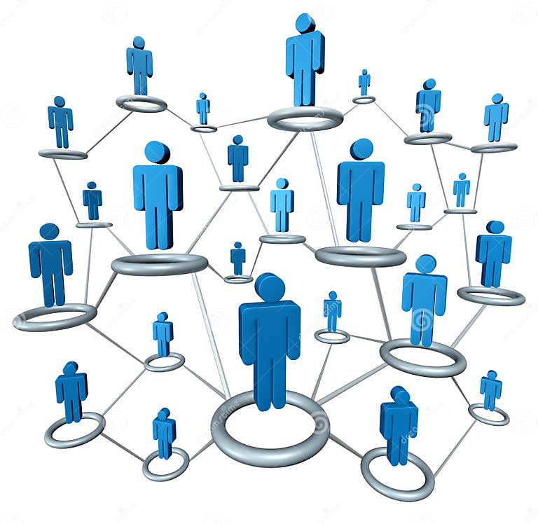 Business Network stock illustration. Illustration of links - 22806154