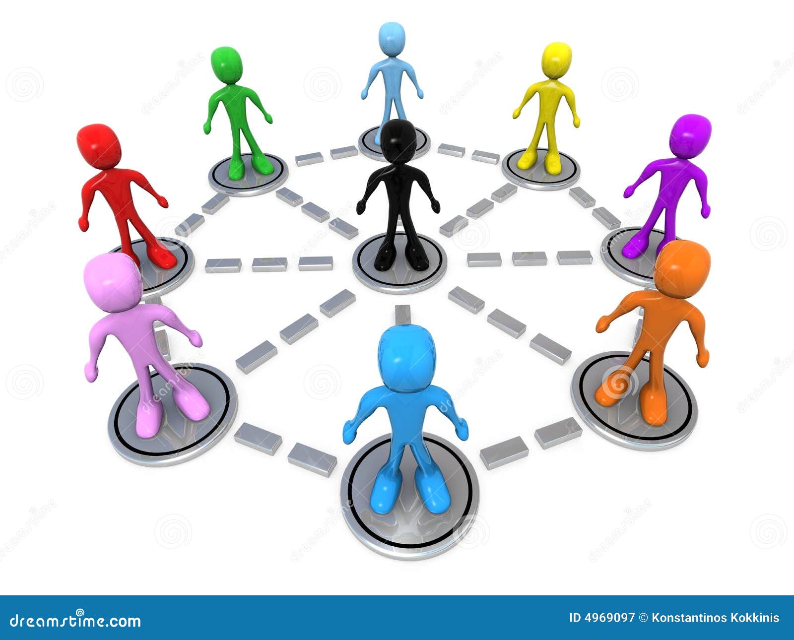 Business Network stock illustration. Illustration of togetherness - 4969097