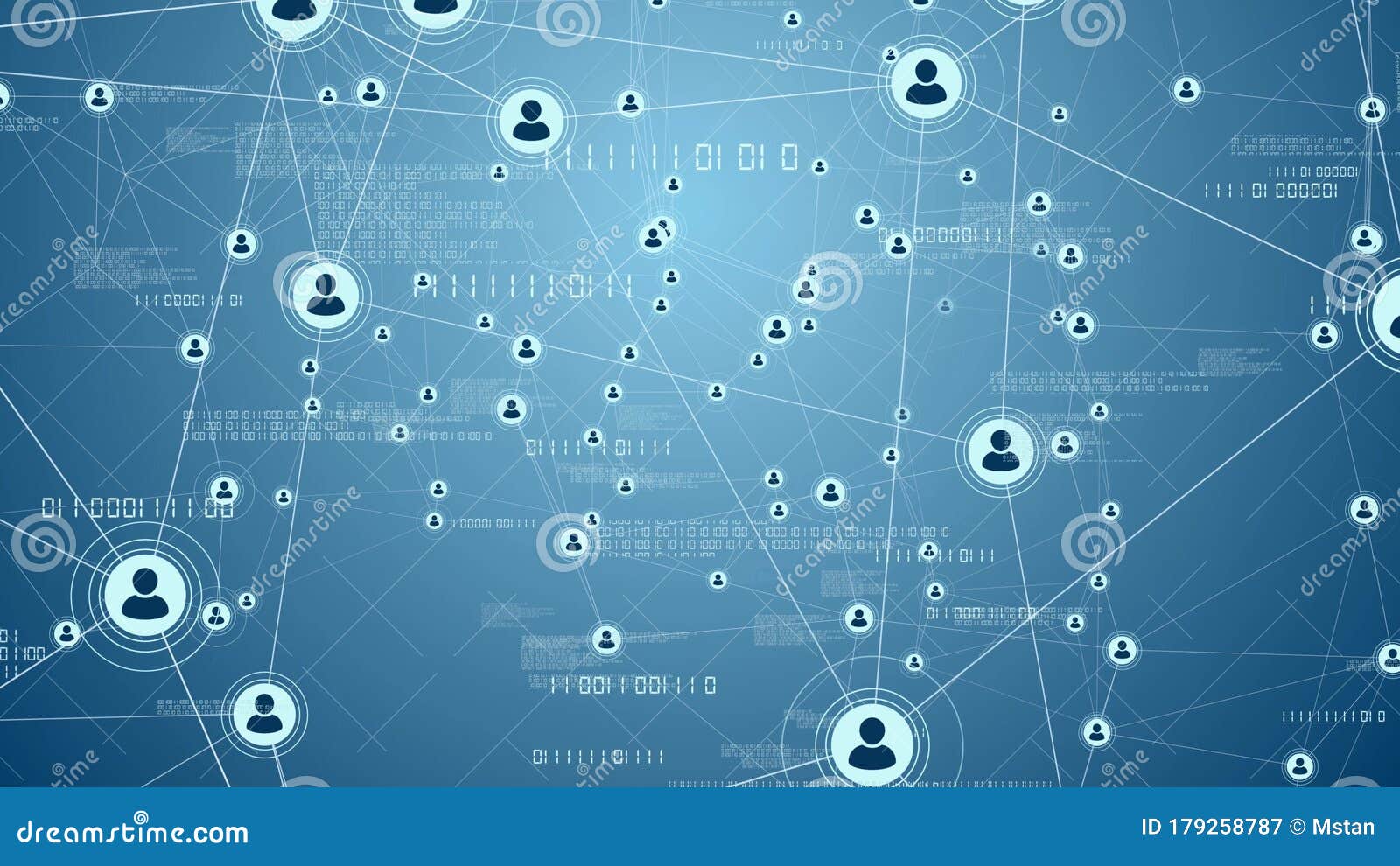 Business Network Connections Concept Illustration Stock Illustration ...