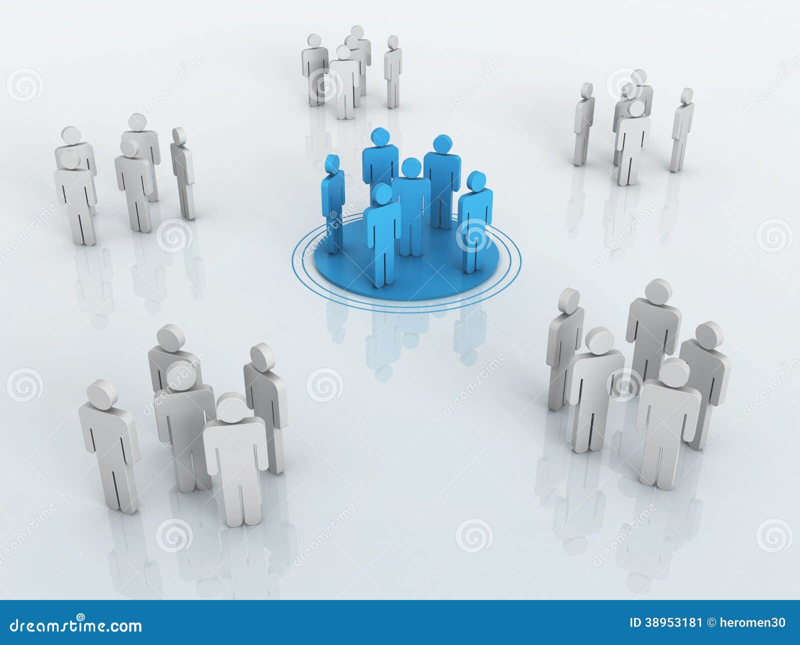 Business network graph stock illustration. Illustration of computer ...